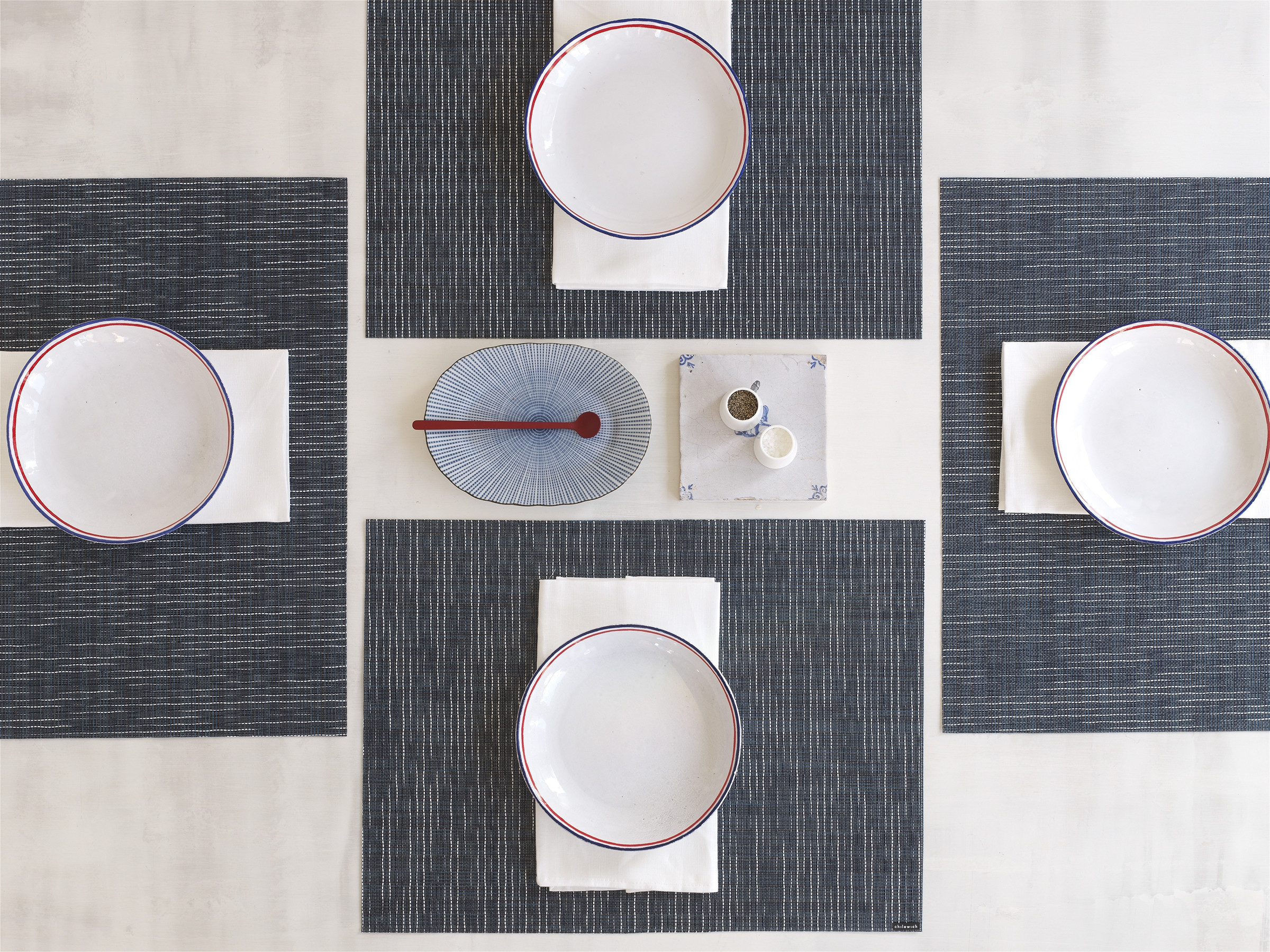 Chilewich Tischset Color Tempo paprika